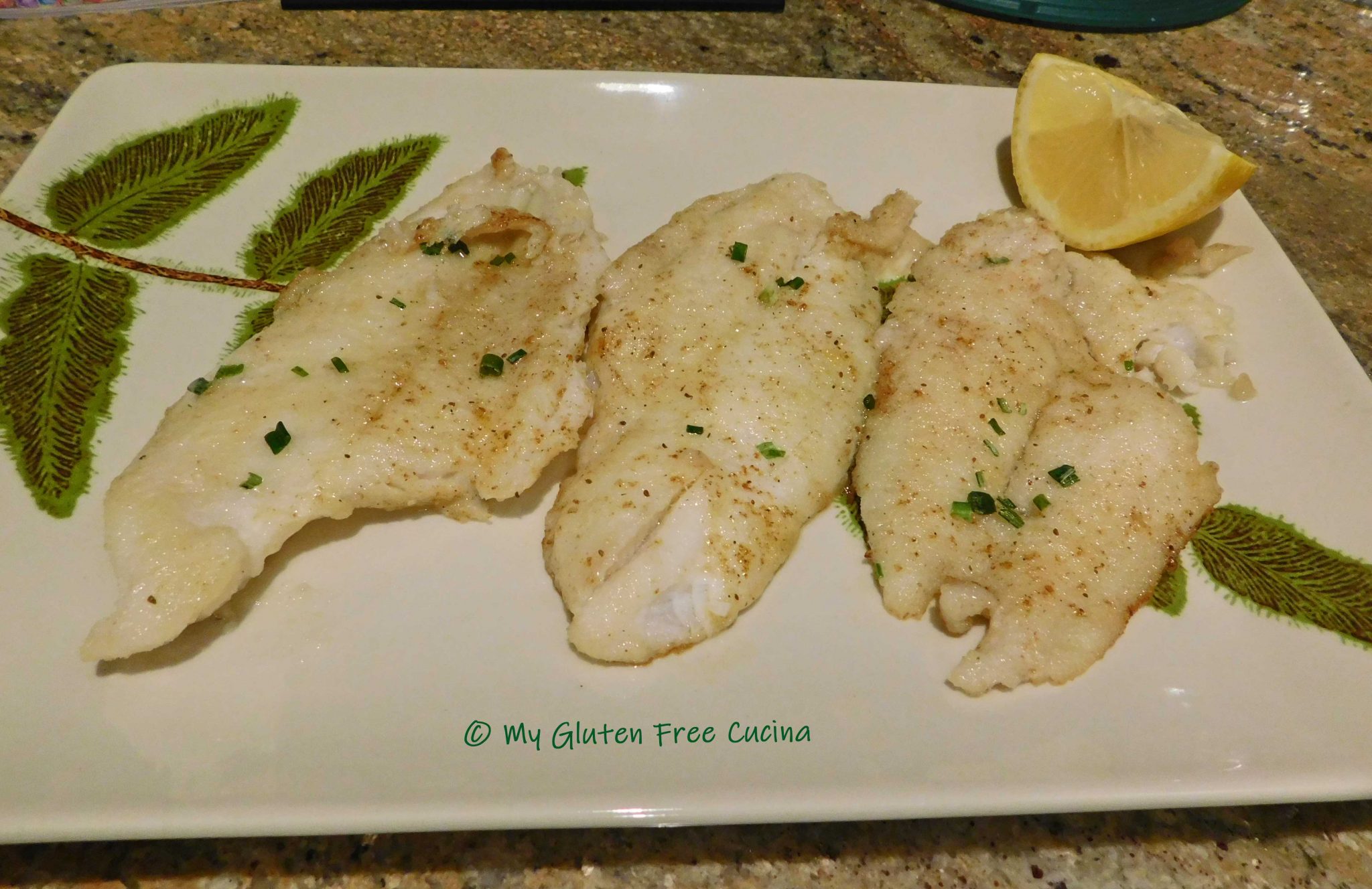 Pan Cooked Flounder Fillets – My Gluten Free Cucina