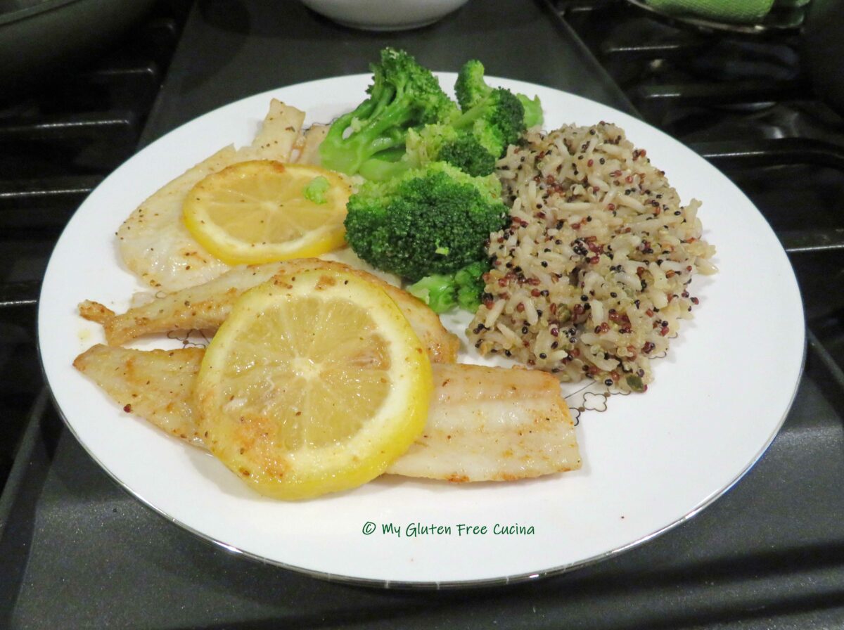 Pan Cooked Flounder Fillets – My Gluten Free Cucina