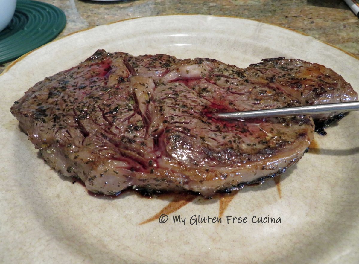 Perfect Ribeye Steak – My Gluten Free Cucina
