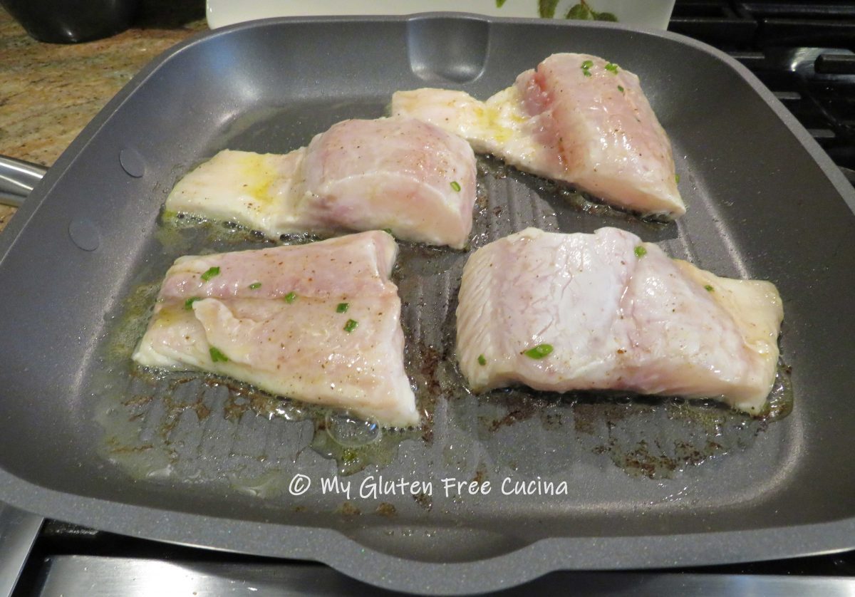 Pan Cooked Striped Bass – My Gluten Free Cucina
