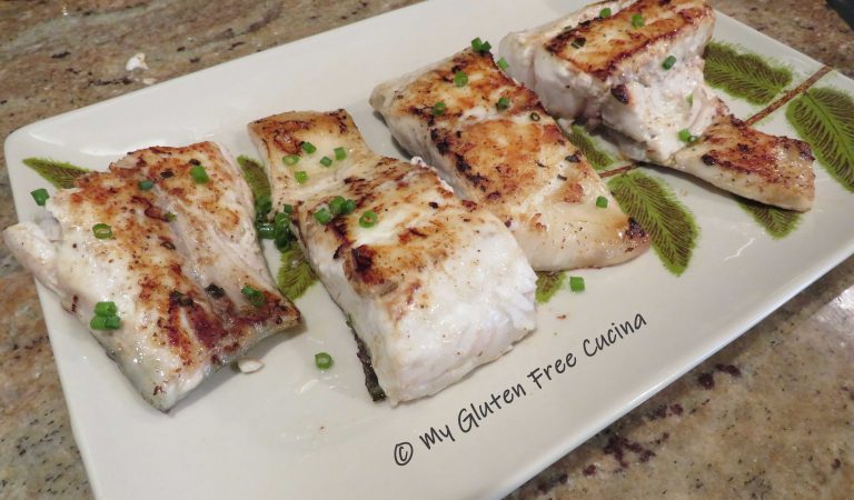 Pan Cooked Striped Bass – My Gluten Free Cucina