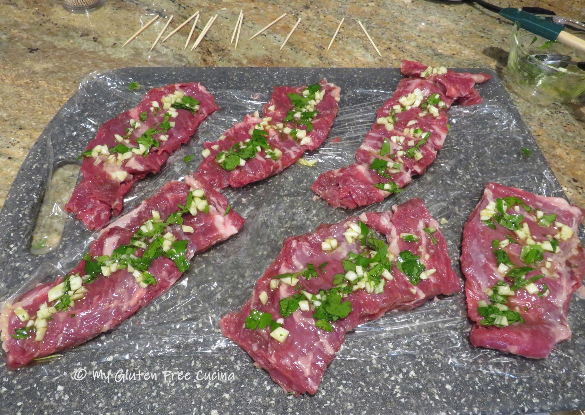 Italian Skirt Steak Rolls – My Gluten Free Cucina
