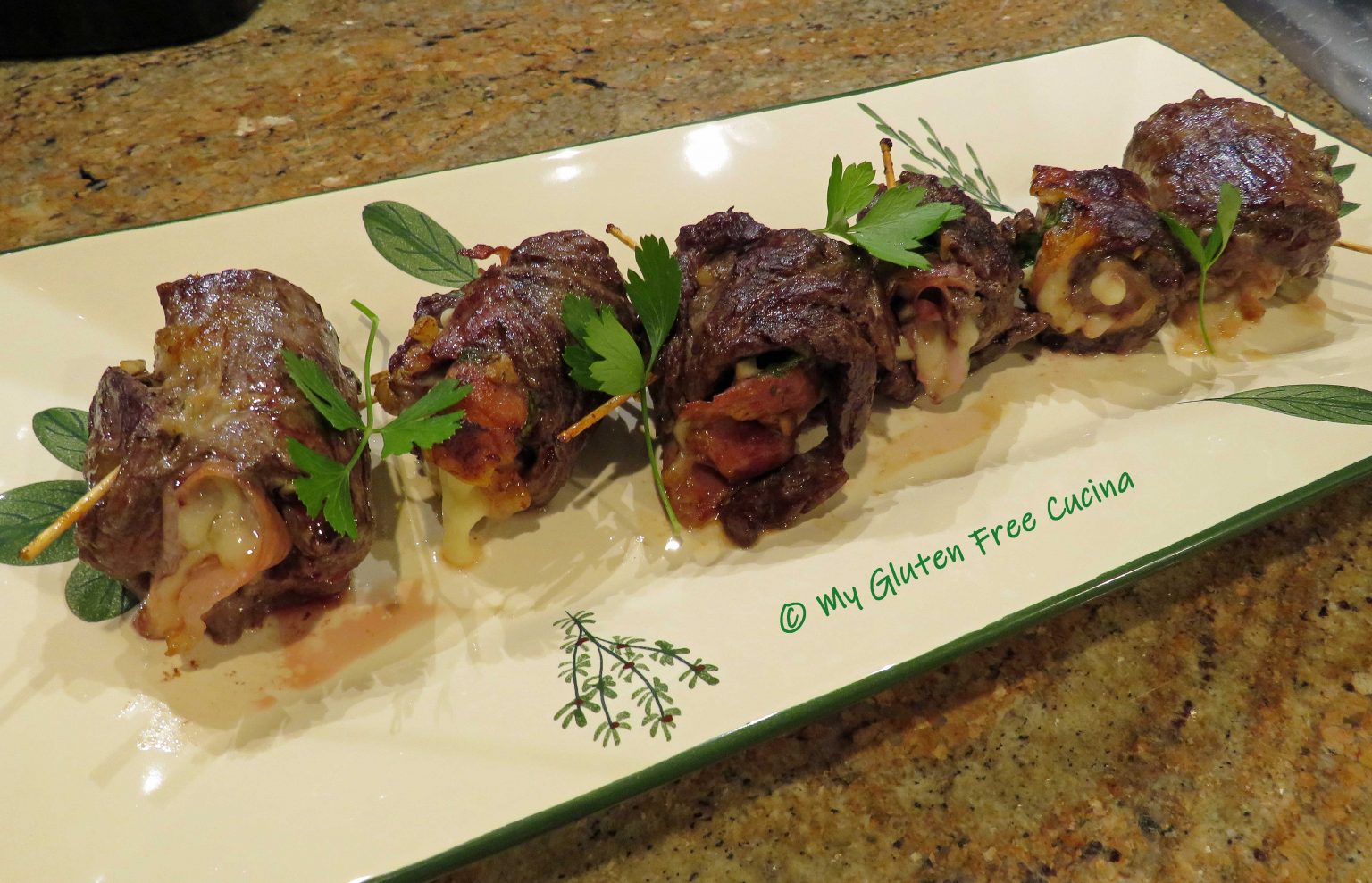 Italian Skirt Steak Rolls – My Gluten Free Cucina