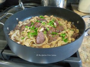 Burgundy Beef Tagliatelle – My Gluten Free Cucina