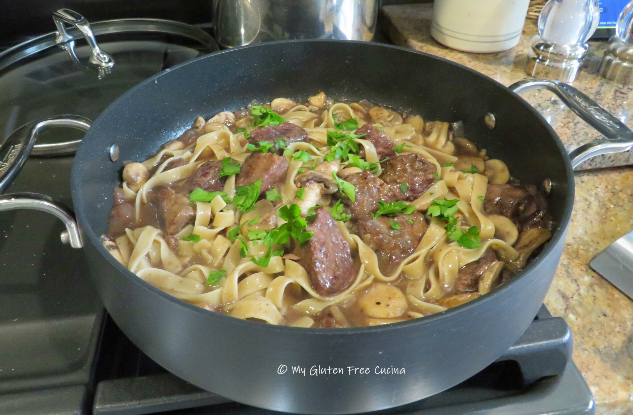 Burgundy Beef Tagliatelle – My Gluten Free Cucina