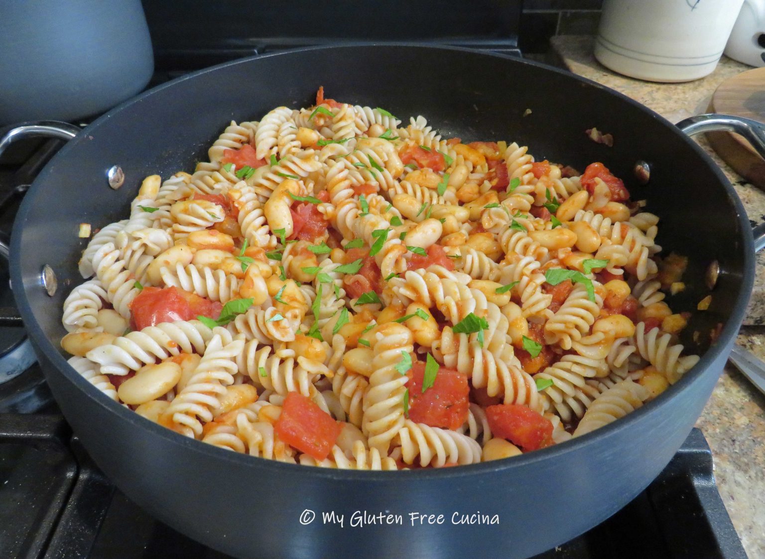 Gluten Free Macaroni and Beans – My Gluten Free Cucina
