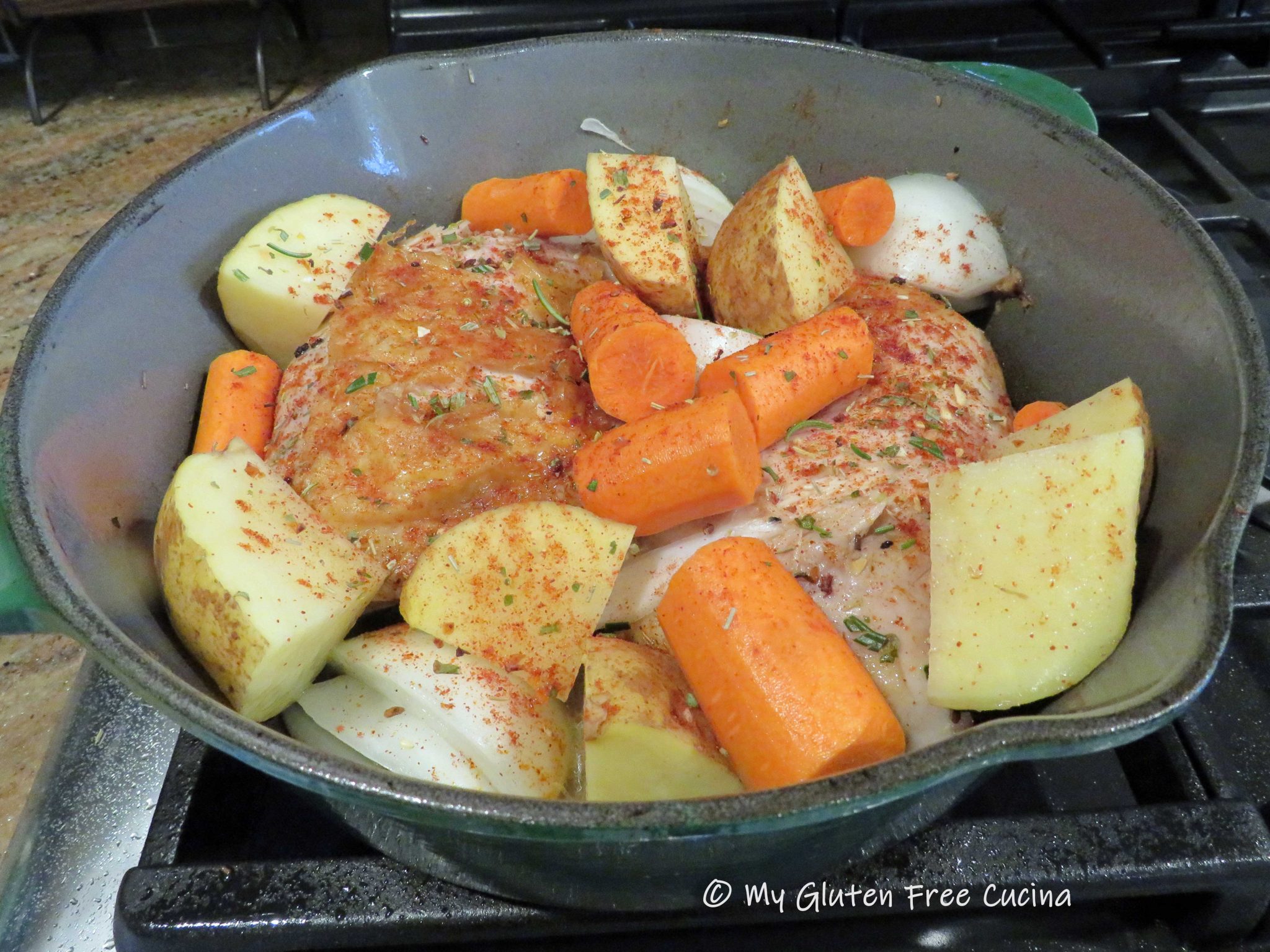One Pot Chicken Dinner – My Gluten Free Cucina