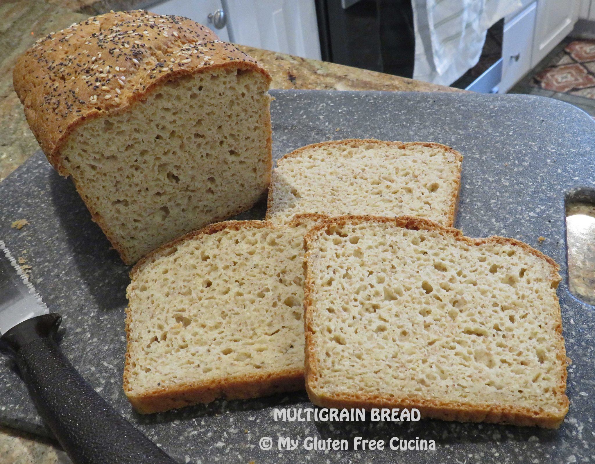 Gluten Free Multigrain Sandwich Loaf – My Gluten Free Cucina