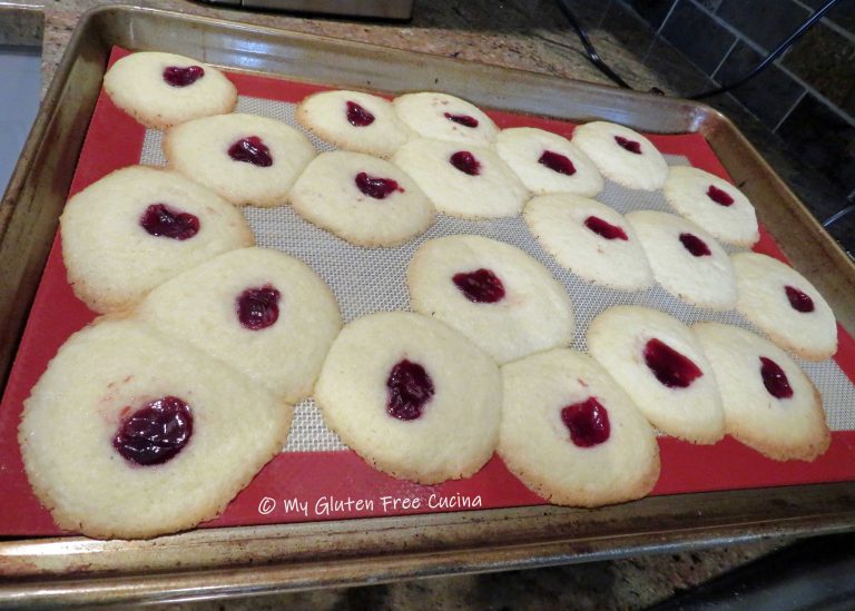 Gluten Free Raspberry Thumbprint Cookies – My Gluten Free Cucina