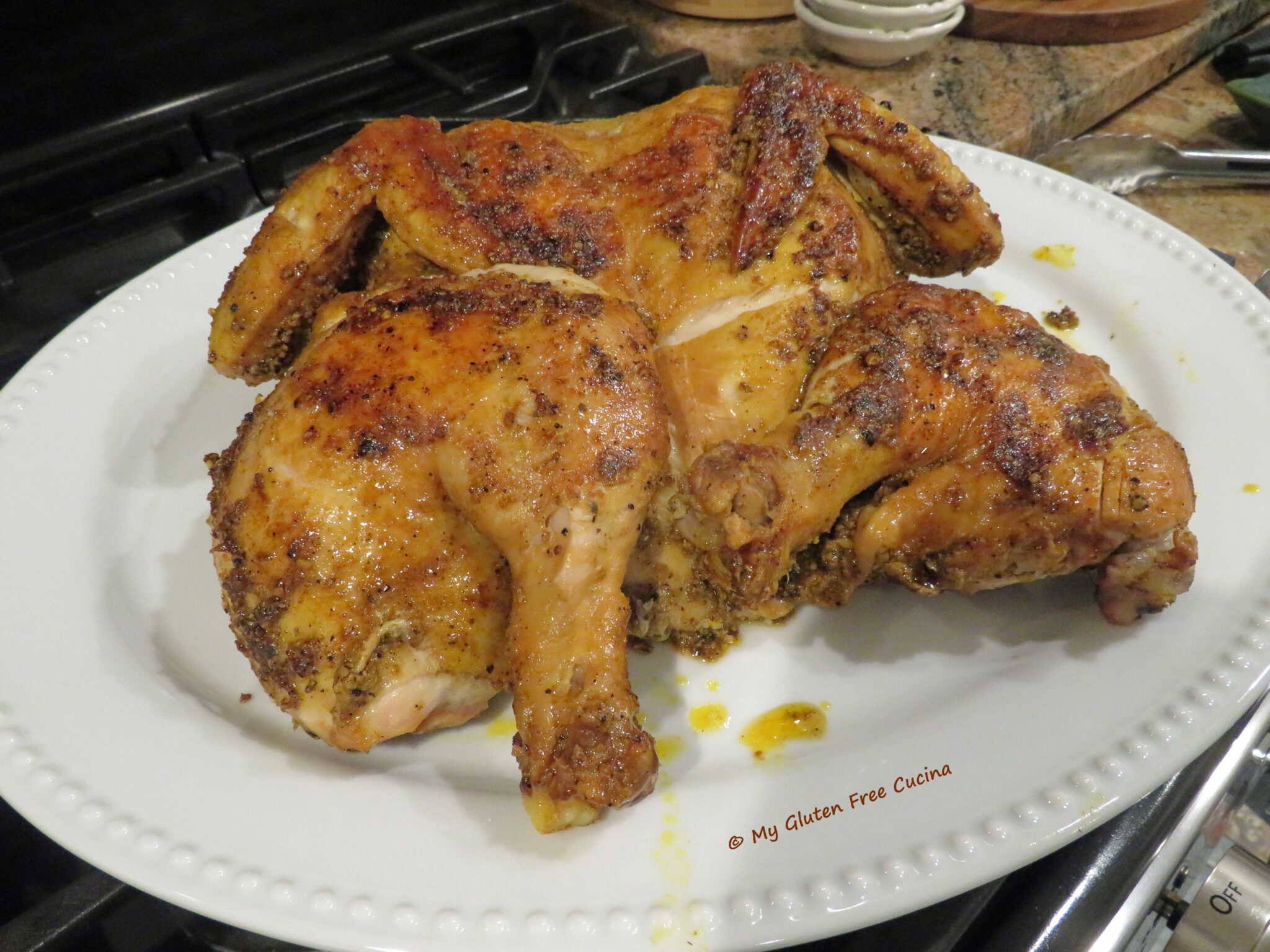 Spicy Brick Chicken – My Gluten Free Cucina