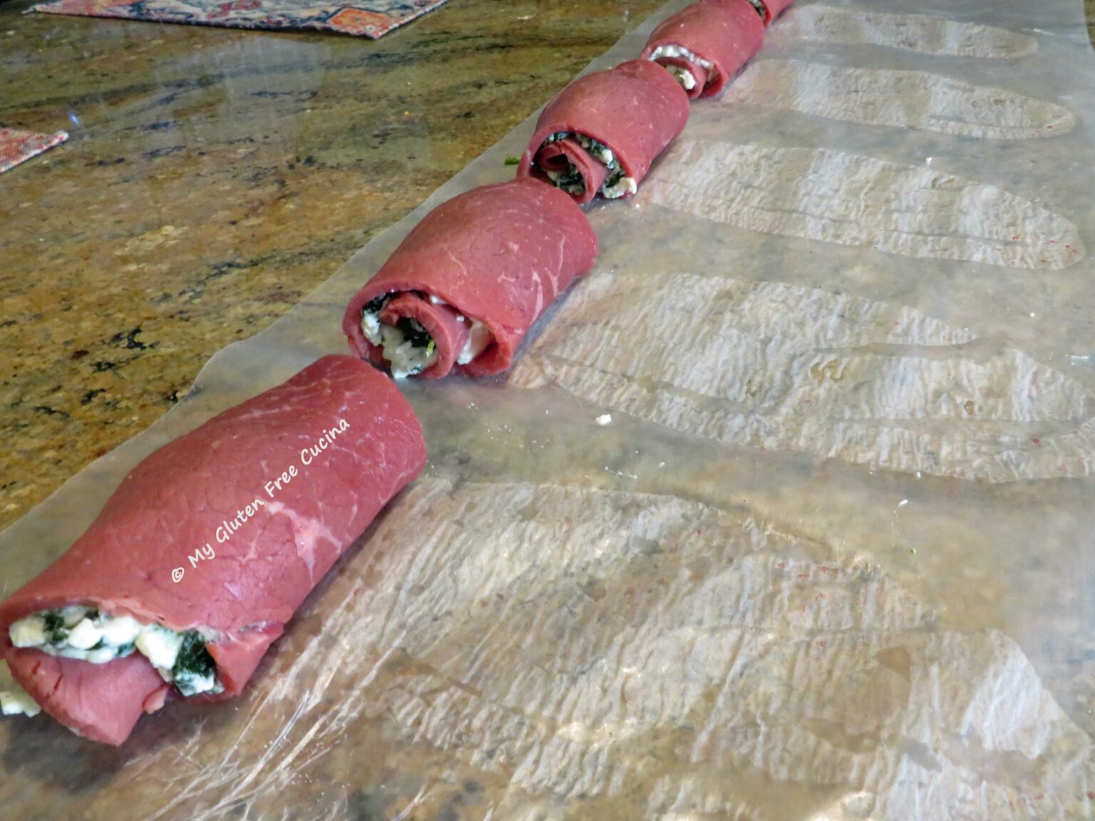 Spinach and Ricotta Beef Rolls – My Gluten Free Cucina